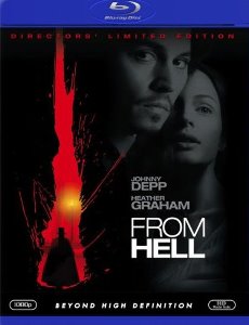 From Hell - Blu-ray DVD Johnny Depp